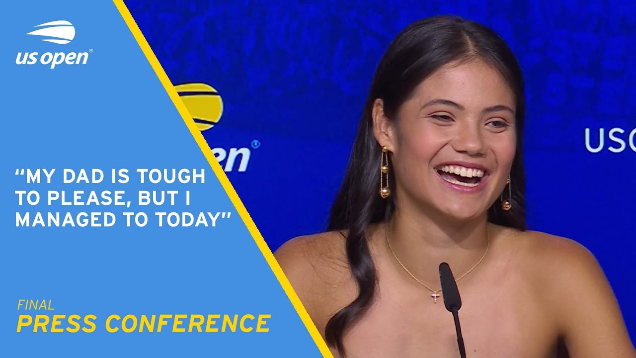 Emma Raducanu - US Tennis Open Champion, Winning Speech 2021 | British ...